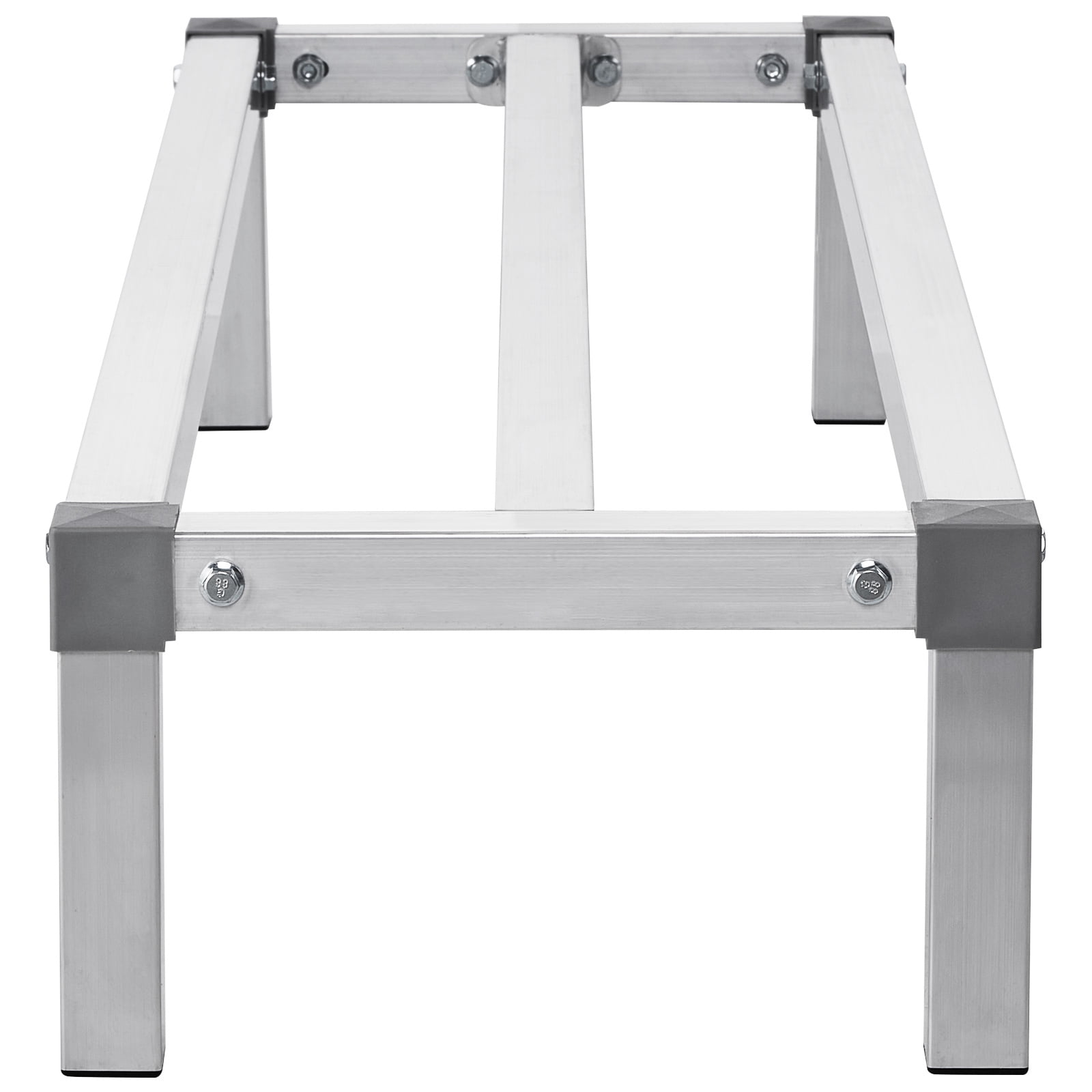 KFFKFF Aluminum Storage Stand, 48”x14” for Commercial Use, Elevated 8” for Optimal Storage ...