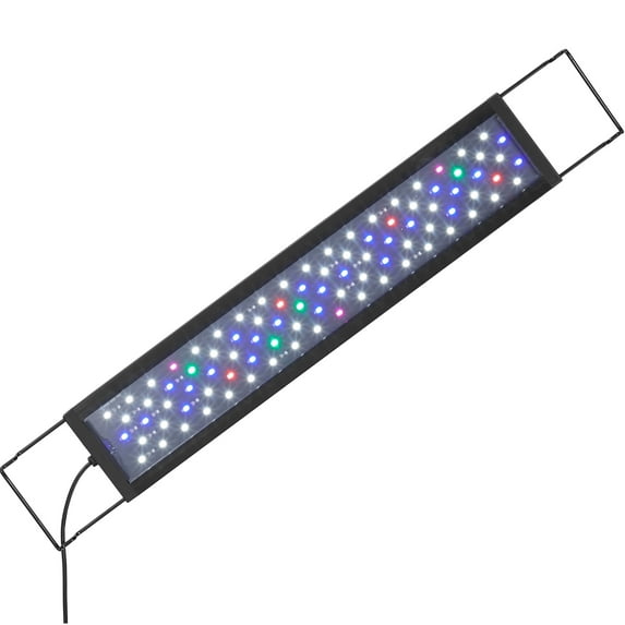 KFFKFF Aquarium Light 14W Full Spectrum Fish Tank Light for 18-24 Inch ...