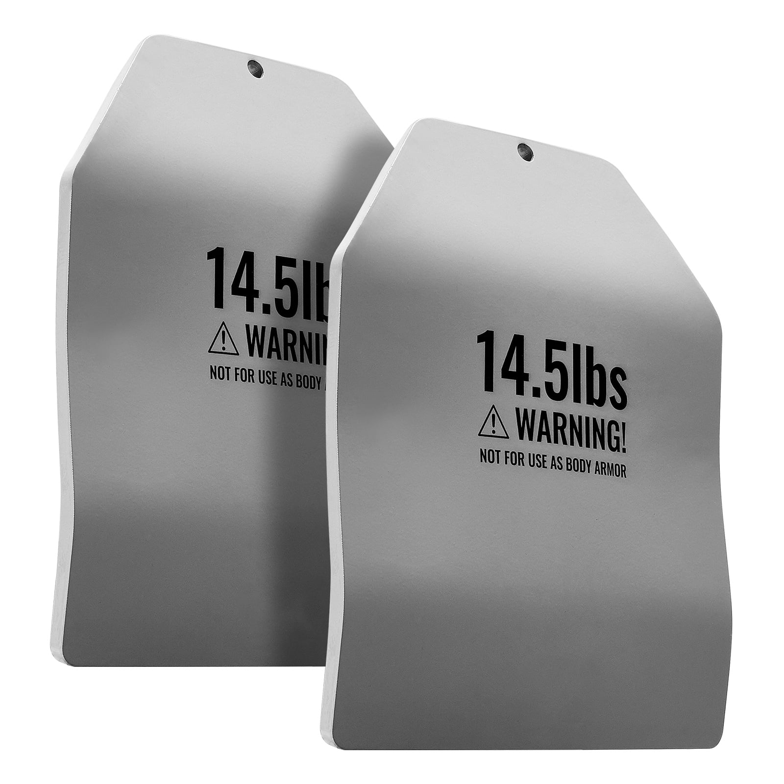 KFFKFF Arc-Shaped Weight Vest Plates, Set of 14.5 LB, Superior Steel ...