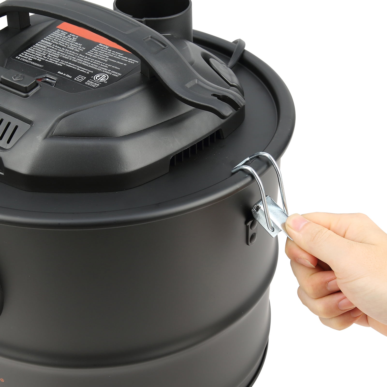 KFFKFF Ash Removal Device, 4-Gallon Capacity, 1200W High-Power Suction ...