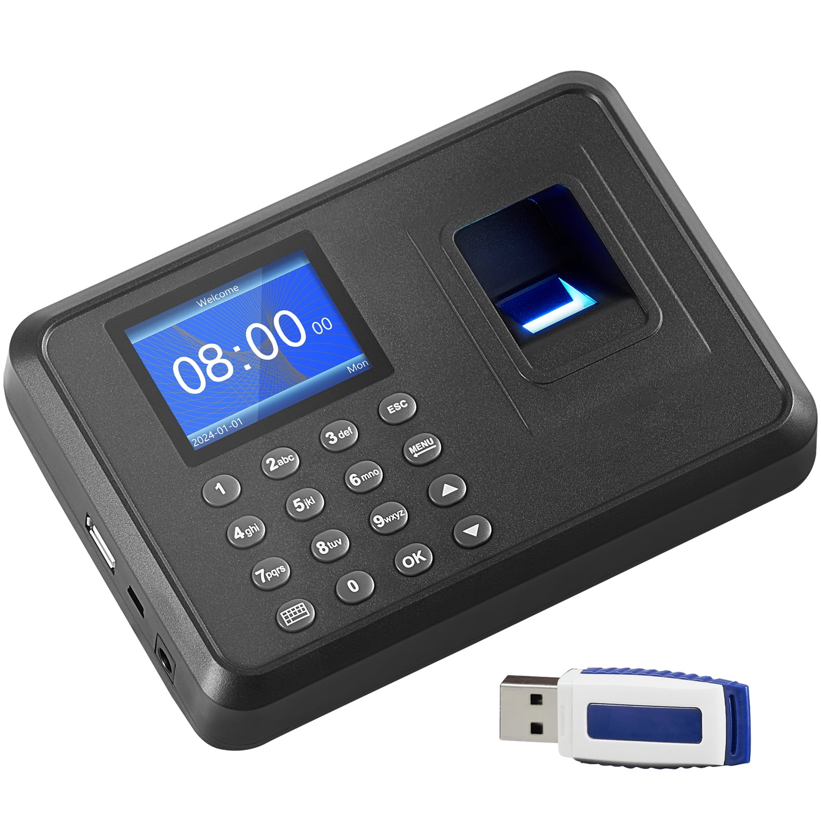 KFFKFF Attendance System, Biometric Fingerprint & PIN Entry Device ...
