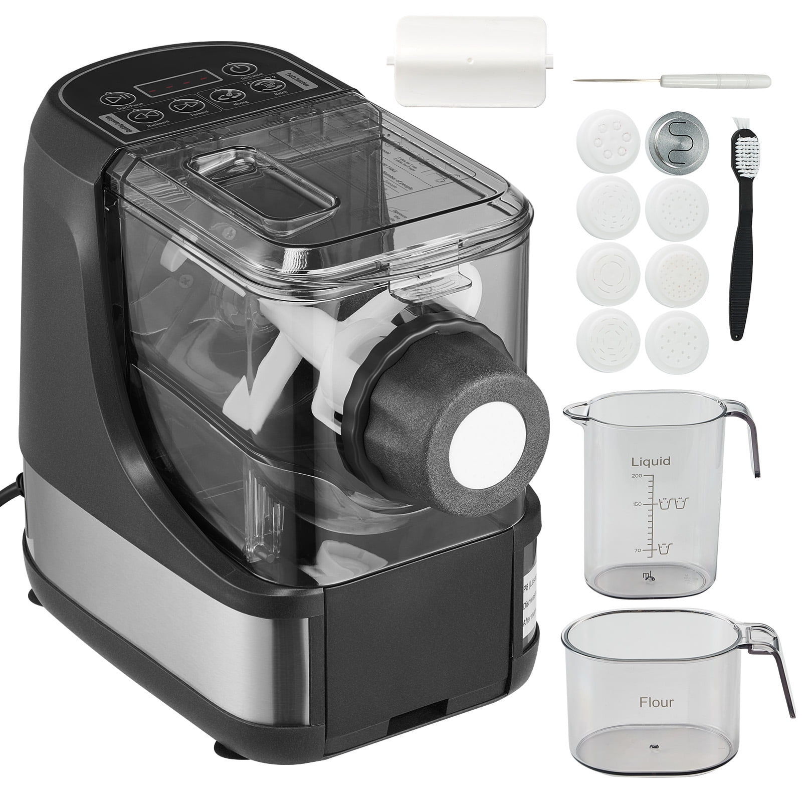 KFFKFF Automated Pasta Creator, 150W Electric Noodle Fabricator with ...