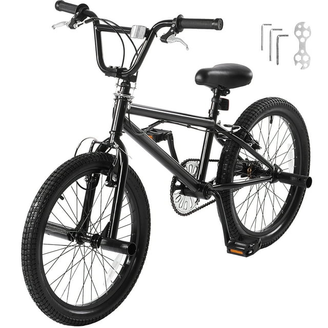 KFFKFF BMX Cycle, Freestyle Bike with 20-Inch Wheels, BMX Racing Cycle ...