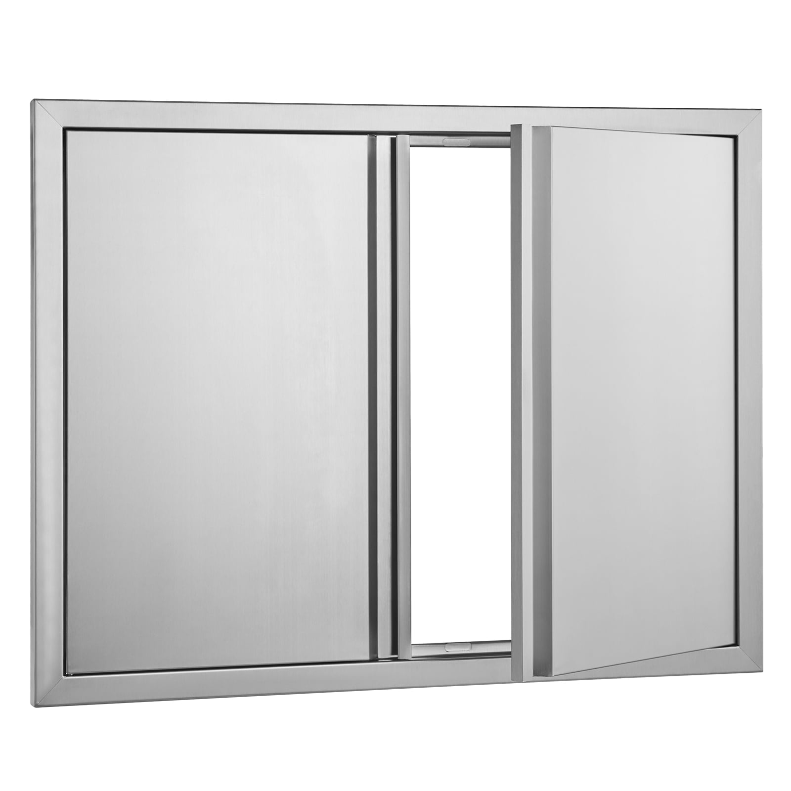 KFFKFF Barbecue Access Door, 31W x 24H Inch Dual Exterior Kitchen Entry ...