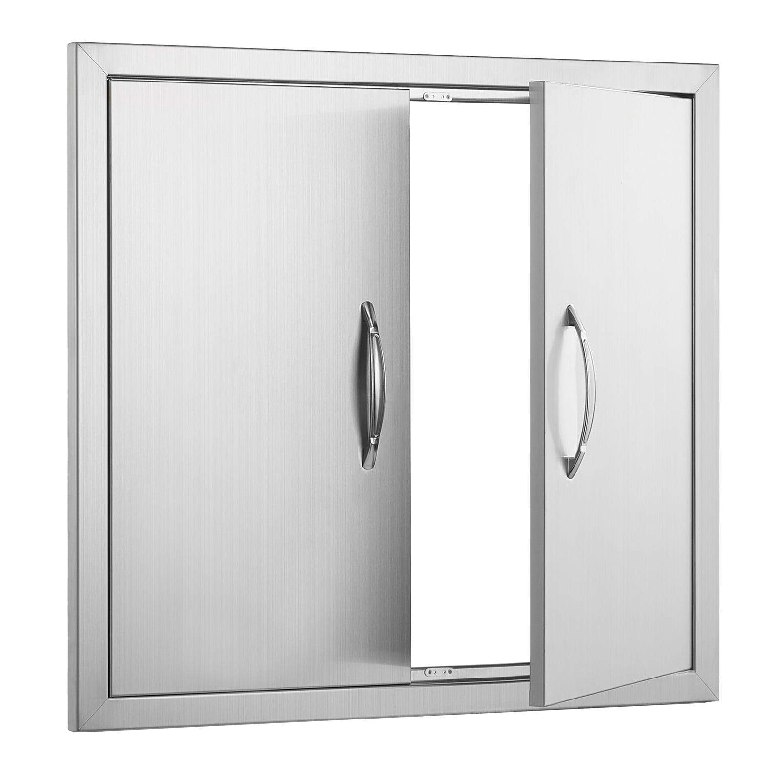 KFFKFF Barbecue Access Portal, 26W x 24H Inch Twin Exterior Culinary ...