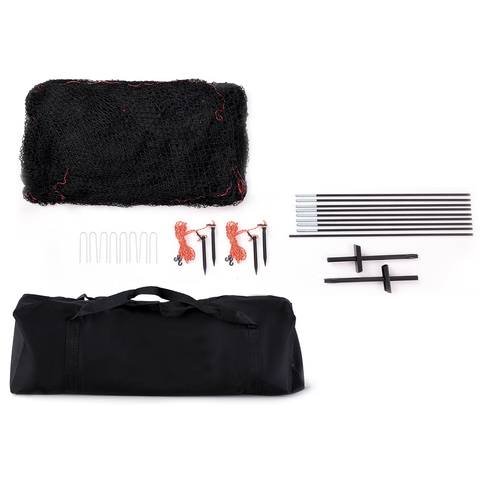 KFFKFF Baseball Hitting Enclosure, Net and Frame for Baseball and ...