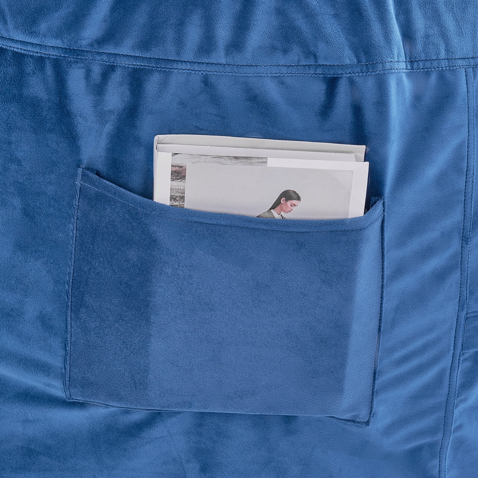 KFFKFF Bean Bag Seat, Circular Lounger with Detachable and Cleanable ...