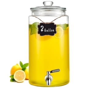 2 Gallon Glass Container