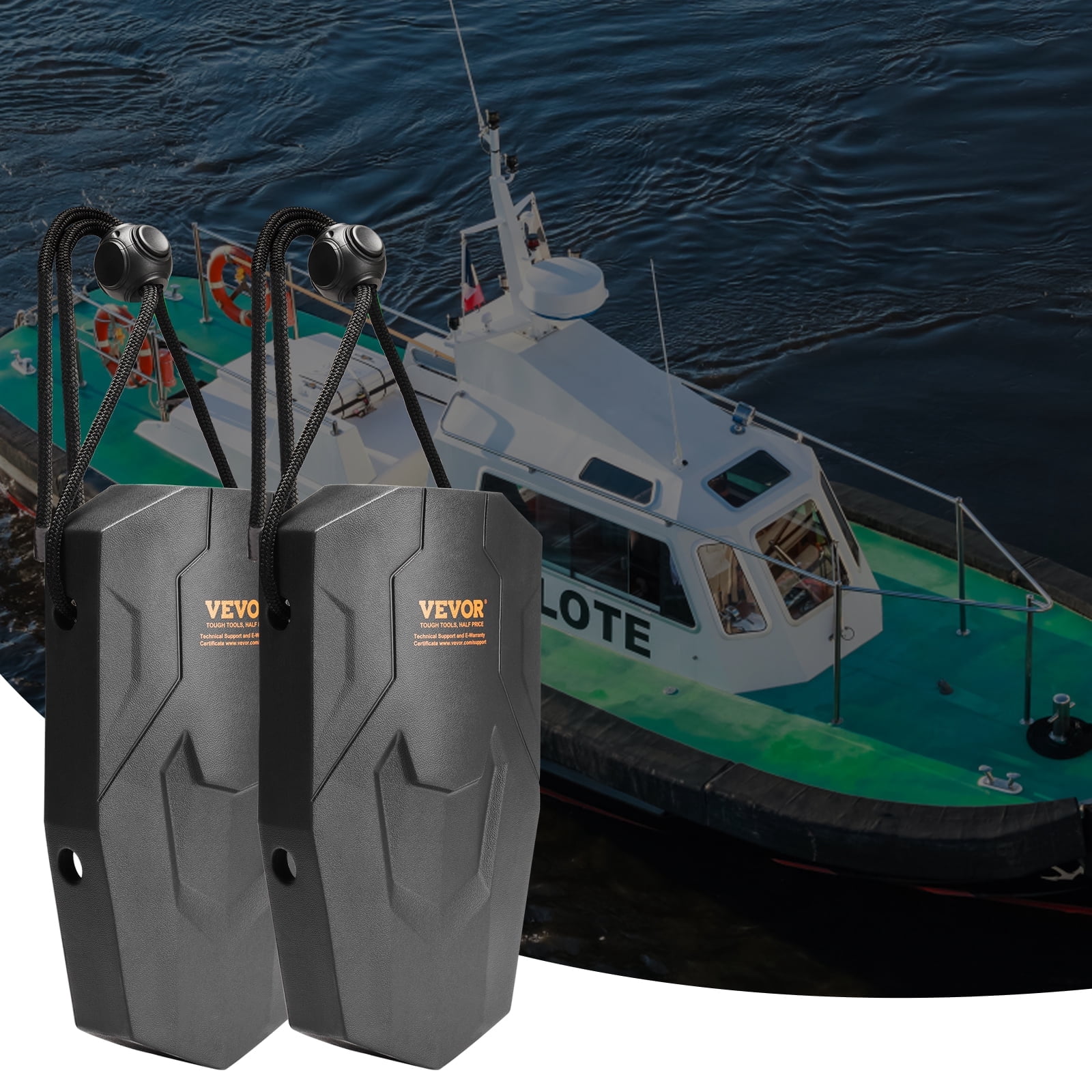 KFFKFF Boat Fenders Bumpers for Docking 2 Pack EVA Boat Accessories ...
