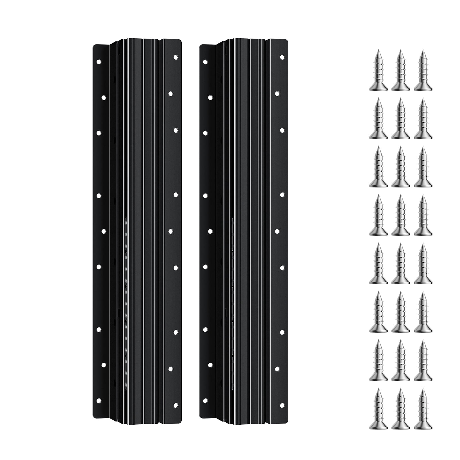 KFFKFF Bottom Drawer Runners, 16-inch, Comprehensive Extension Ball ...