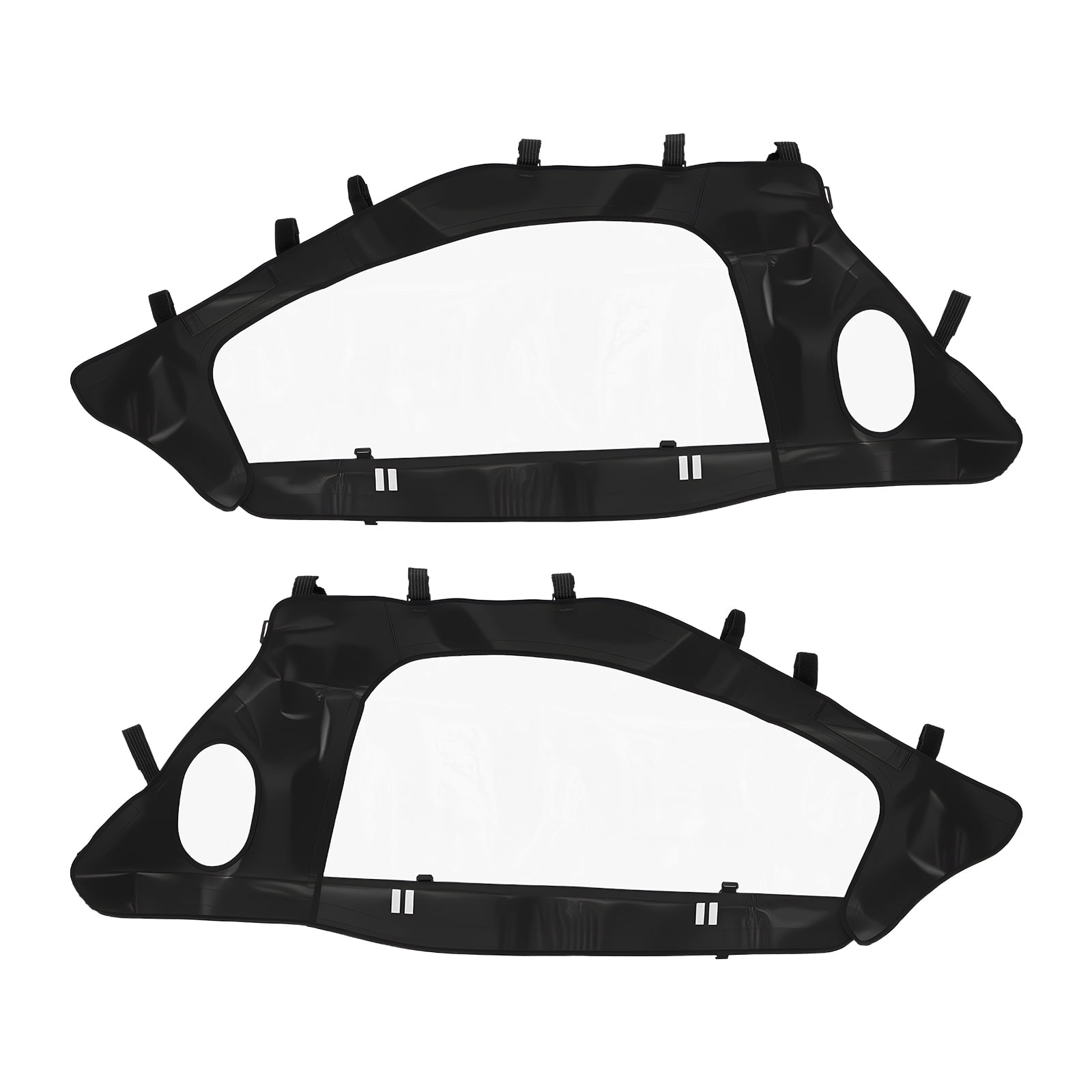 KFFKFF Cab Enclosure Upper Doors, Compatible with Polaris RZR PRO XP ...