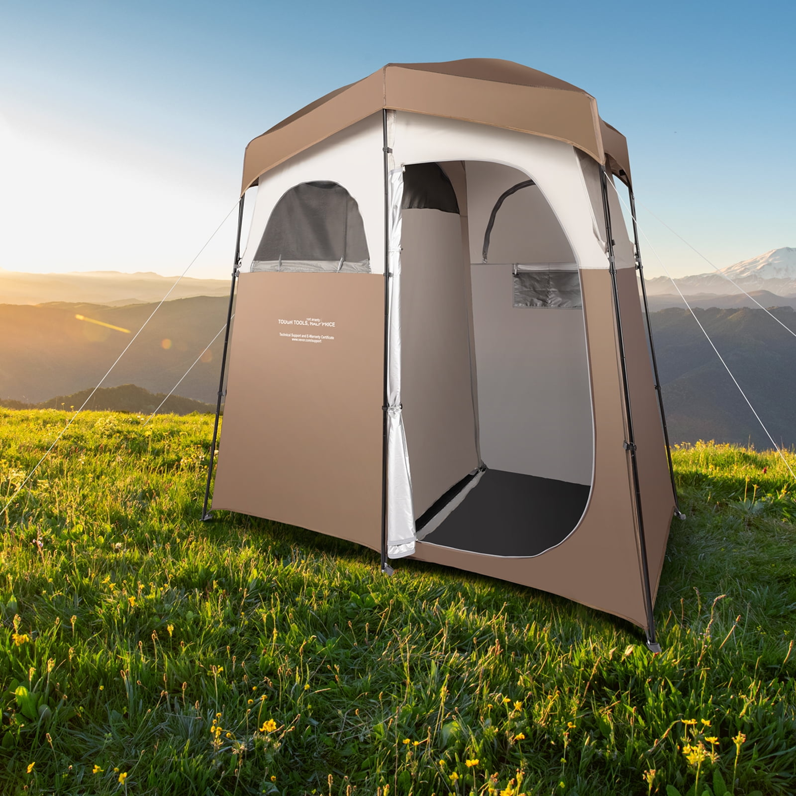 KFFKFF Camping Shower Tent - Walmart.com