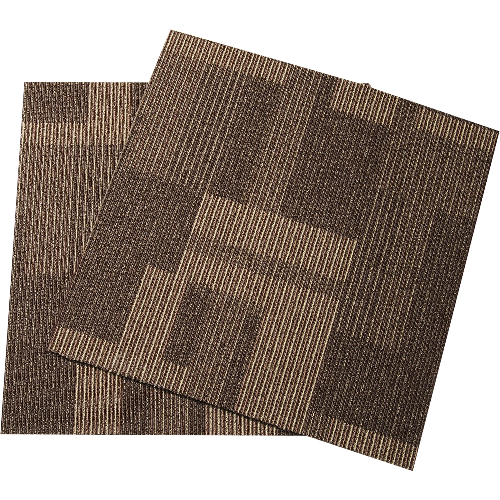 KFFKFF Carpet Squares, 24"x 24", Reusable with Attached Cushioning ...