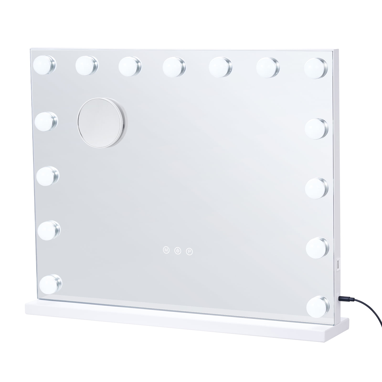 KFFKFF Celebrity Style Vanity Mirror, Equipped with 15 Adjustable ...