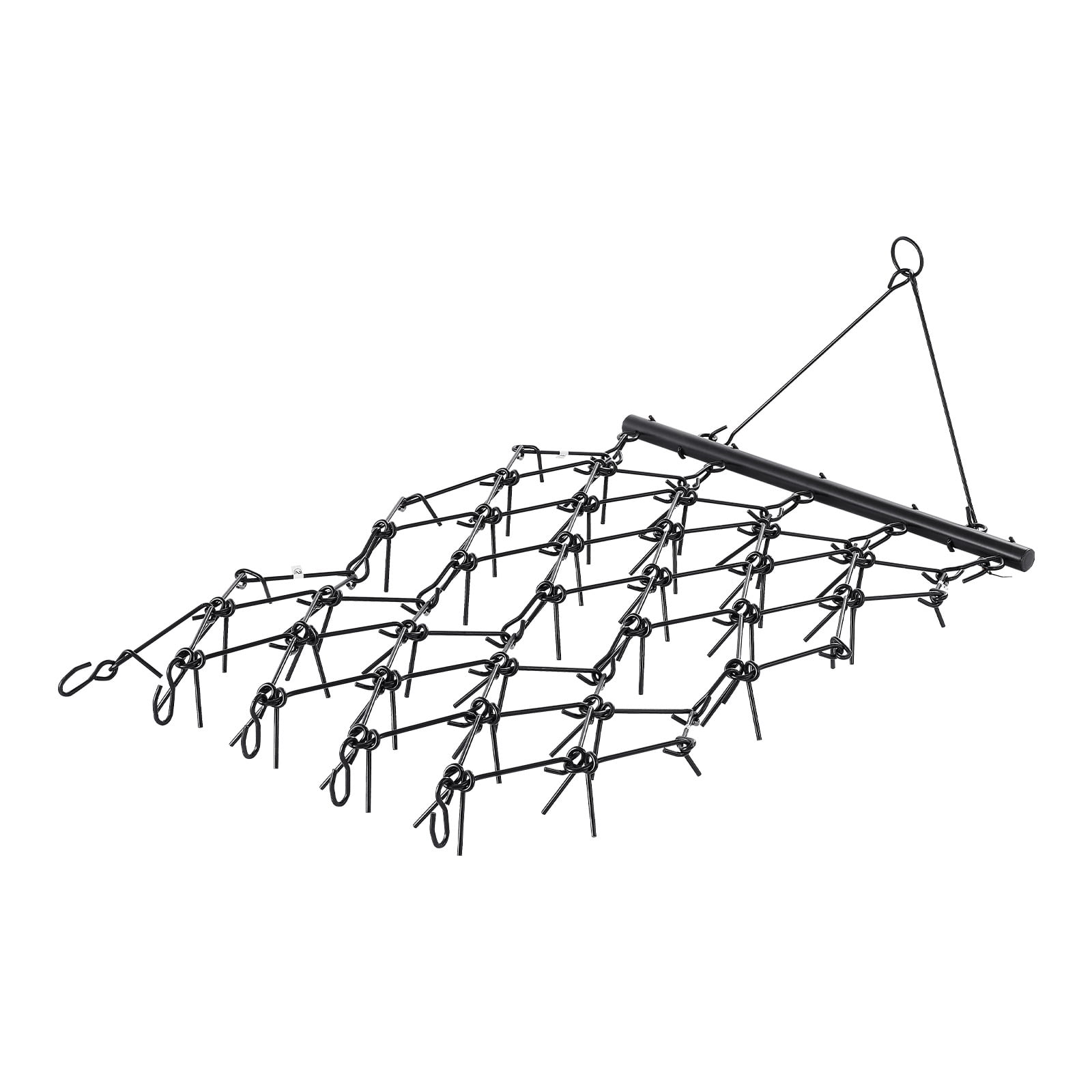 KFFKFF Chain Harrow, 4ft x 5.6ft Robust Drag Harrow with 80 Pointed ...