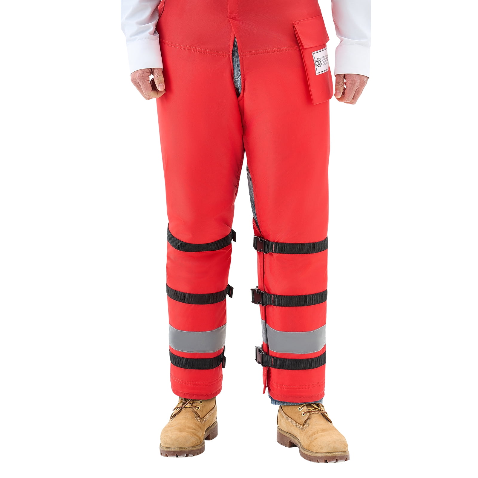 KFFKFF Chainsaw Trousers in Apron Design, Class D, Comprising 8 Layers ...