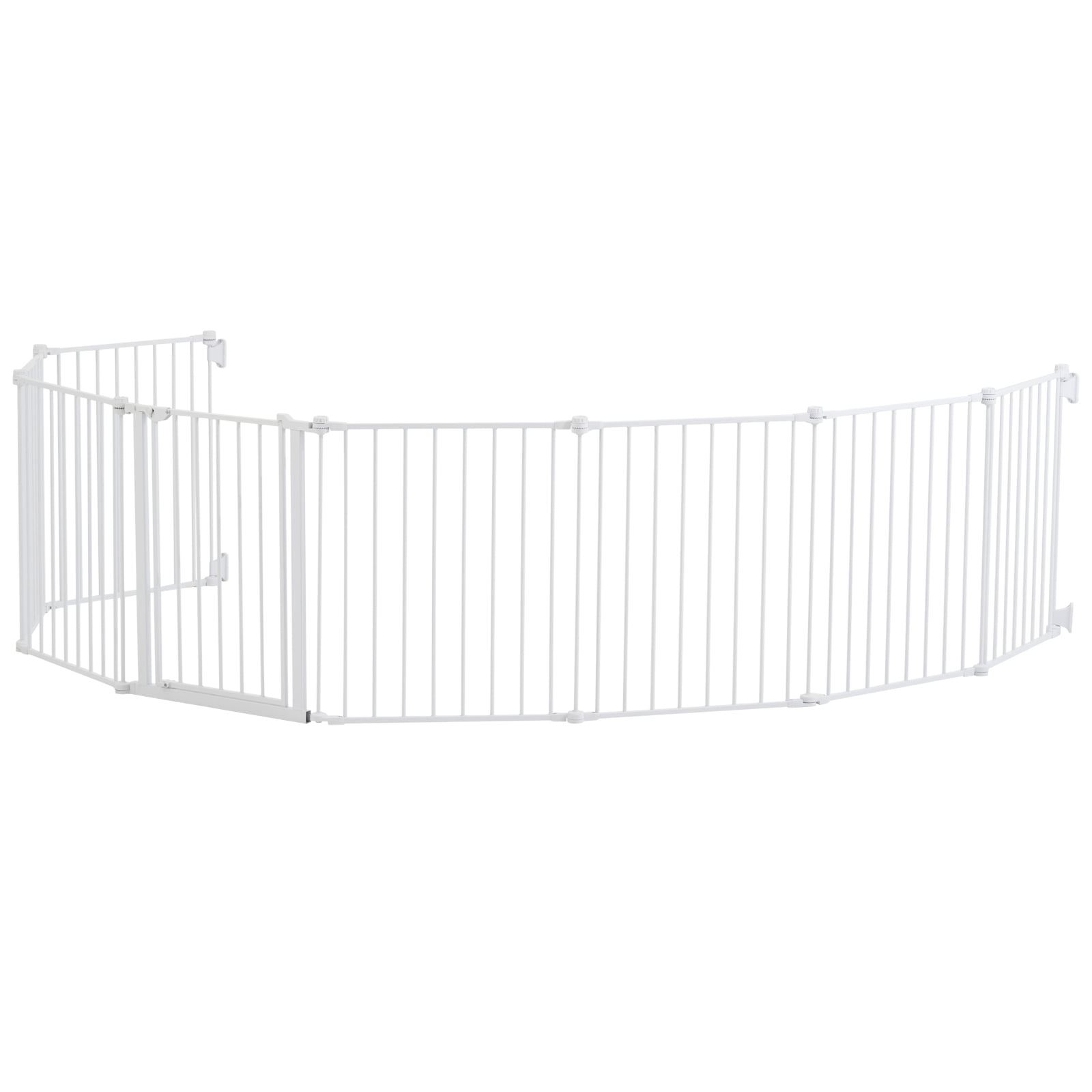 KFFKFF Child Safety Barrier, Spanning 192 Inches, 28 Inches Tall, 8 ...