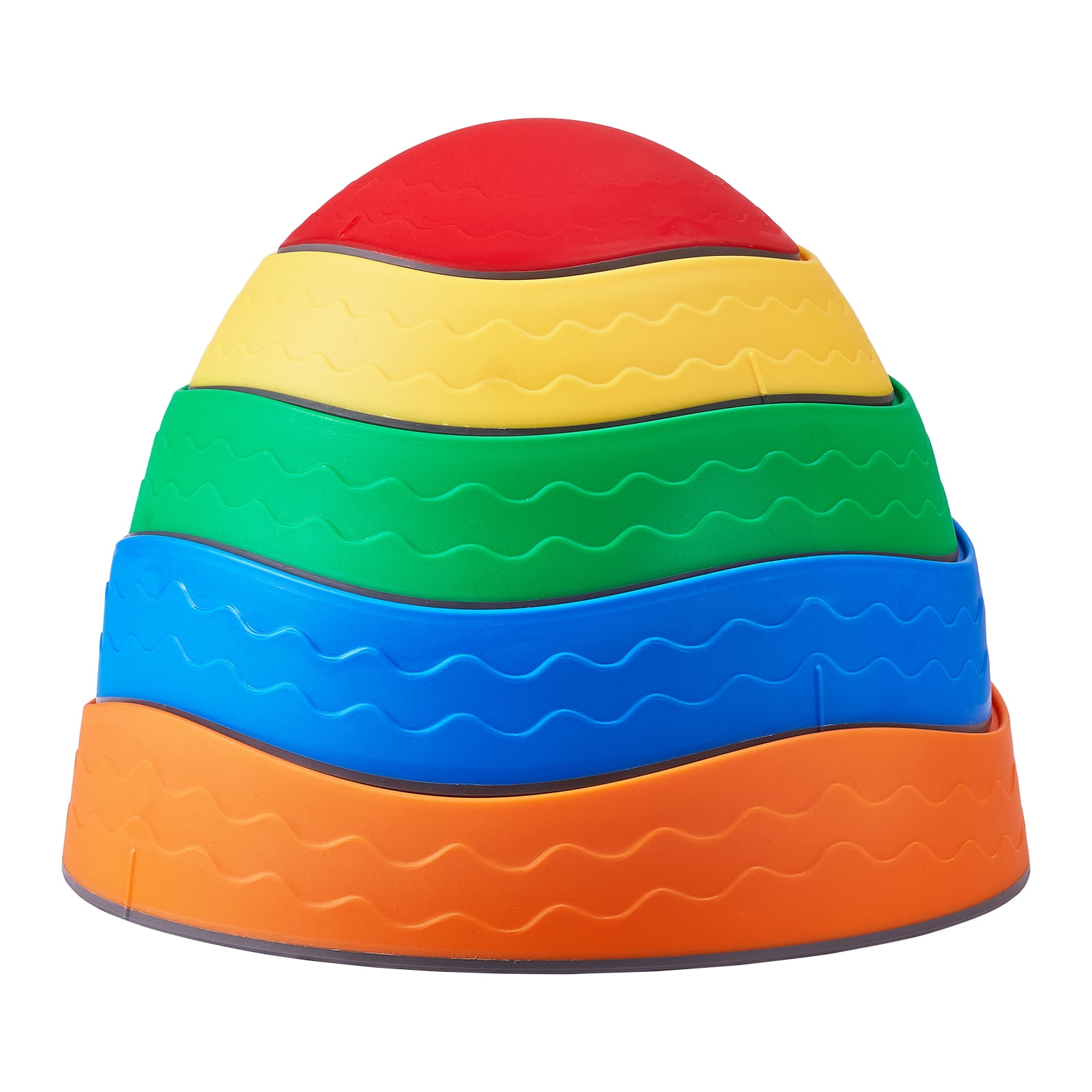 KFFKFF Children's Balance Stepping Stones, Set of 5, Supports 220 lbs ...