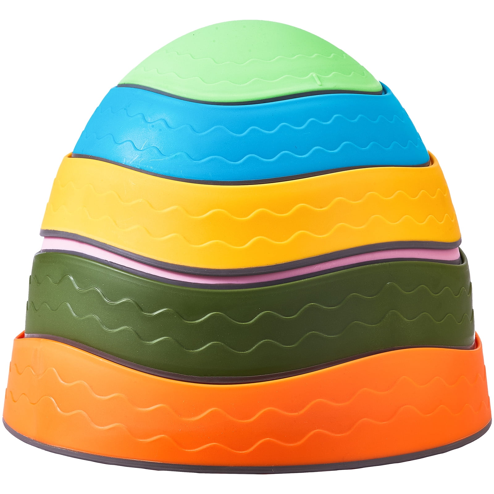 KFFKFF Children's Balance Stepping Stones, Set of 6, Supports 220 lbs ...