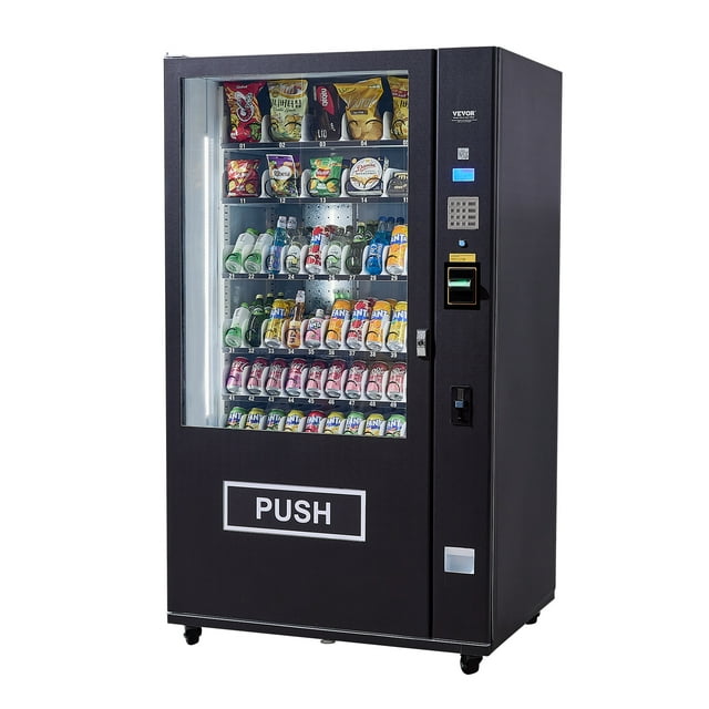 KFFKFF Chilled Dual-Purpose Vending Machine, 36 Compartments Commercial ...