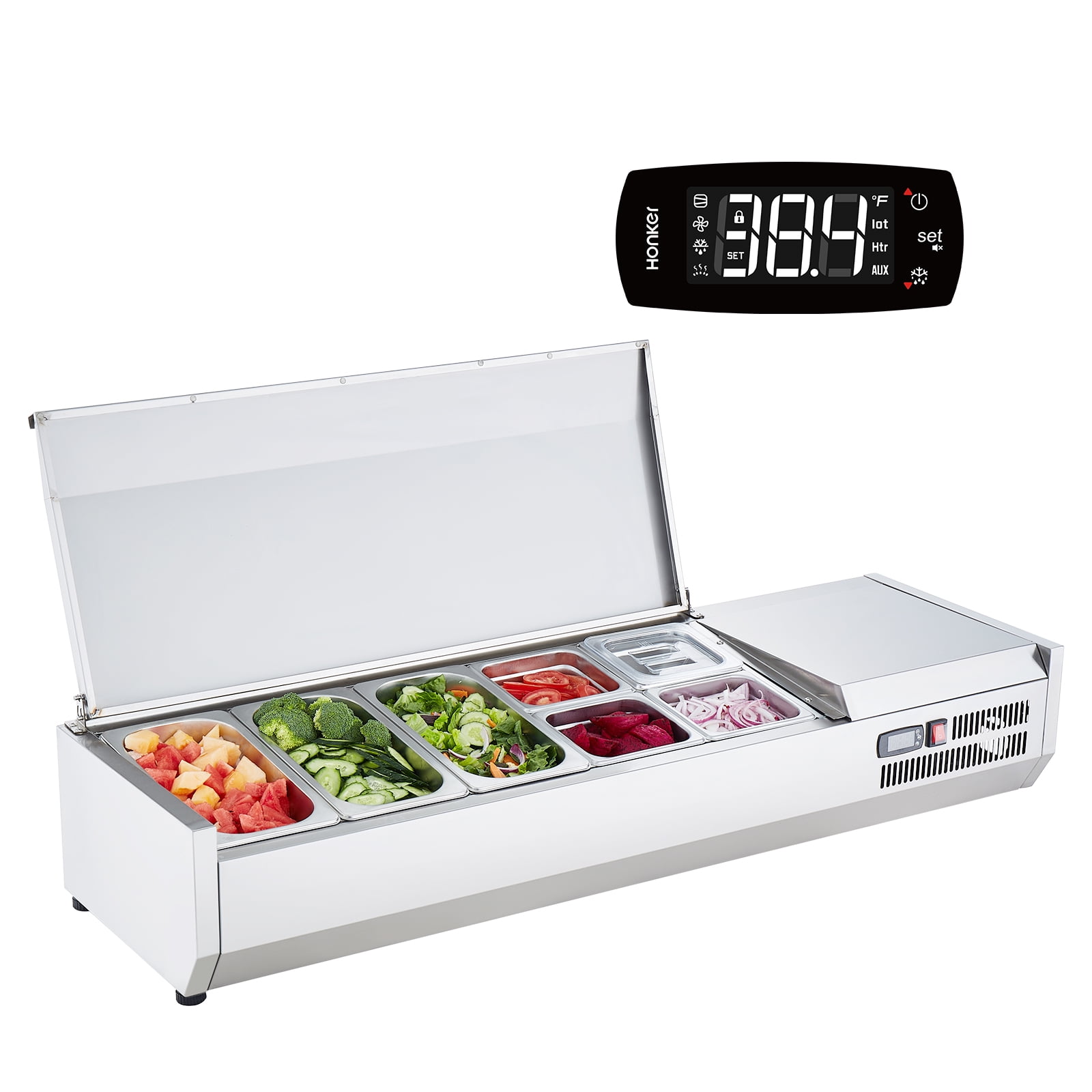 KFFKFF Chilled Garnish Prep Station, 140 W Tabletop Chilled Garnish ...