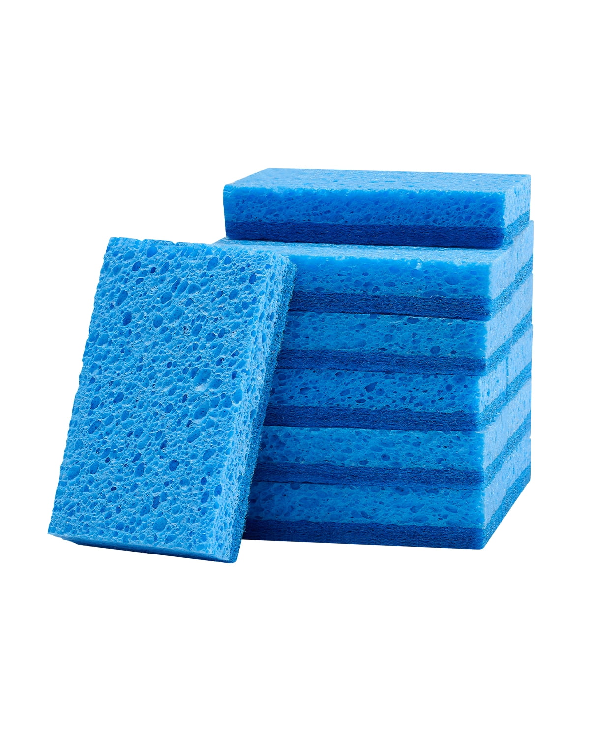 KFFKFF Cleaning Sponges, Set of 12, Robust Natural Kitchen Sponges with ...