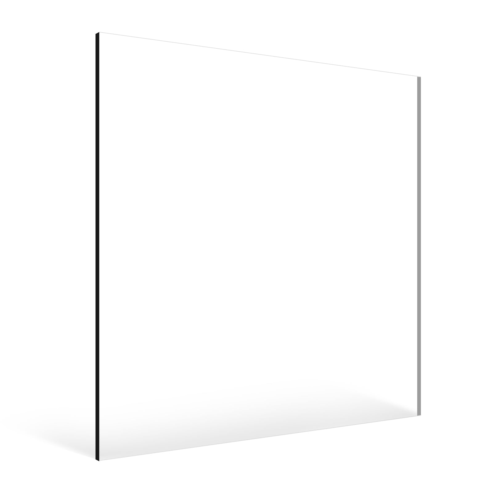 KFFKFF Clear Acrylic Plexiglass Sheet, Single Pack Plastic Panel ...