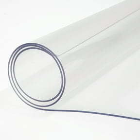 Cut Size in USA for You Soft Glass Crystal Clear Transparent PVC Table ...