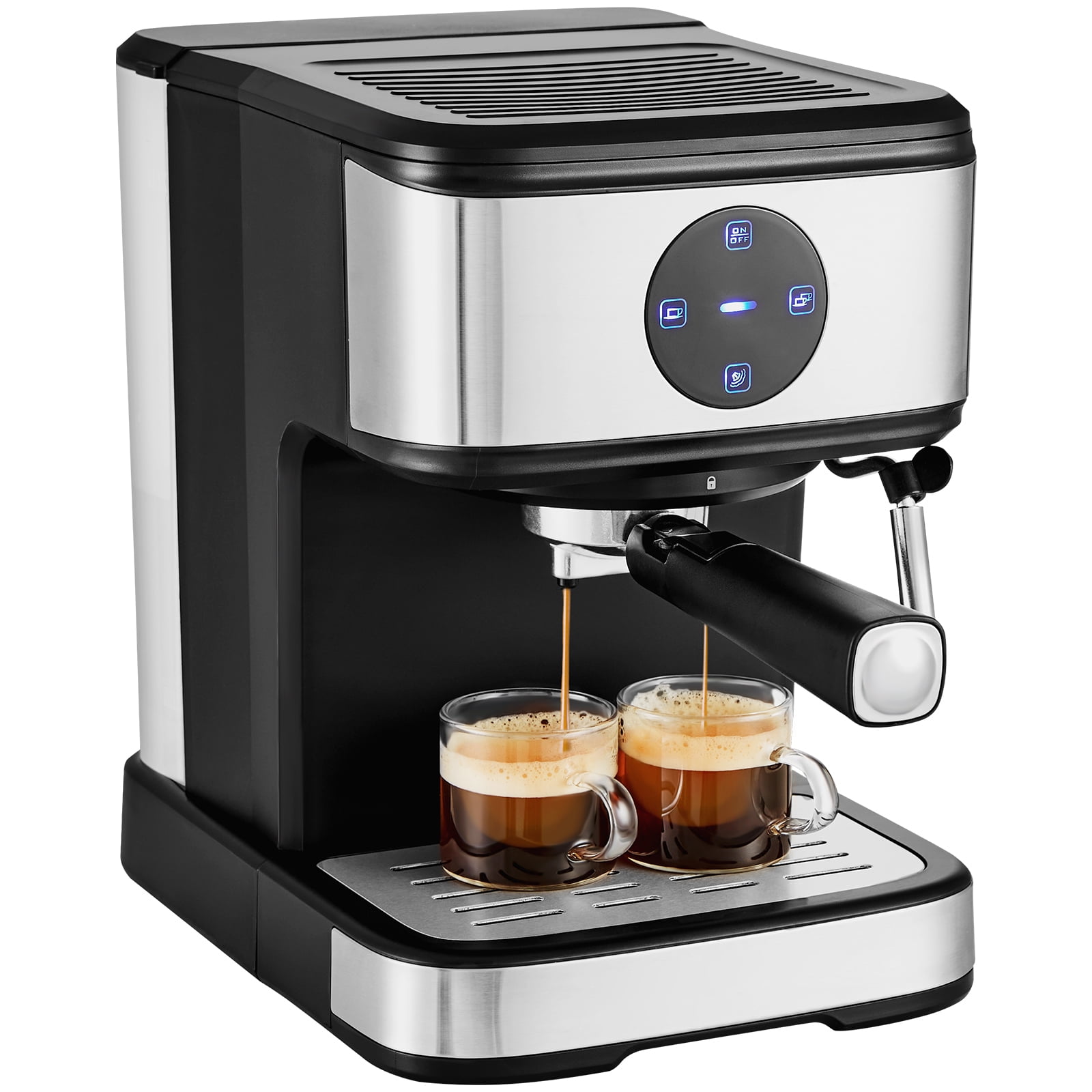 KFFKFF Coffee Machine, 15 Bar Pressure Espresso and Coffee Creator with ...