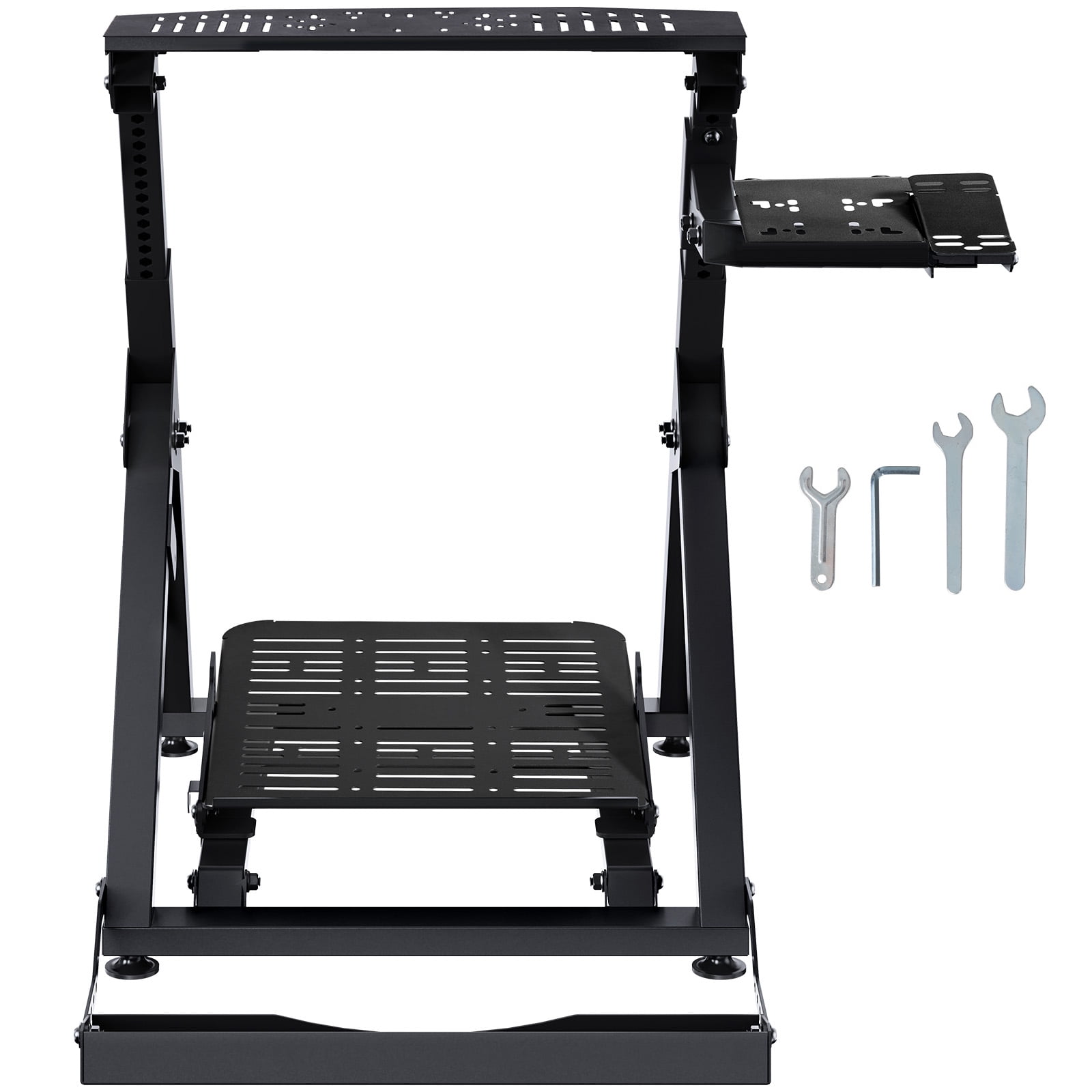 KFFKFF Collapsible Racing Wheel Stand, Adjustable Height for Universal ...