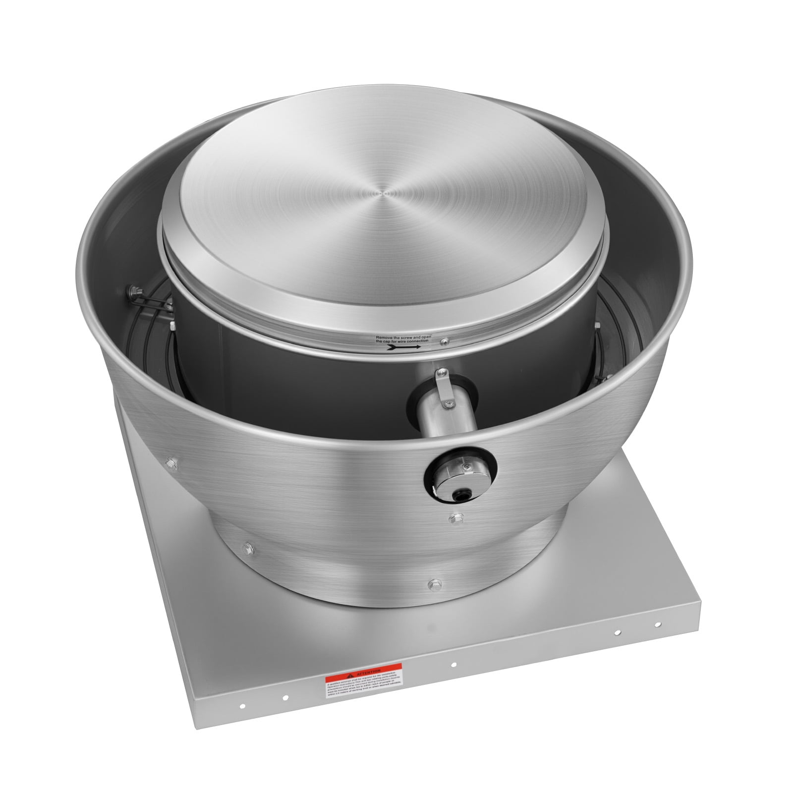 KFFKFF Commercial Kitchen Exhaust Fan, 2109 CFM Canopy Hood Ventilation ...