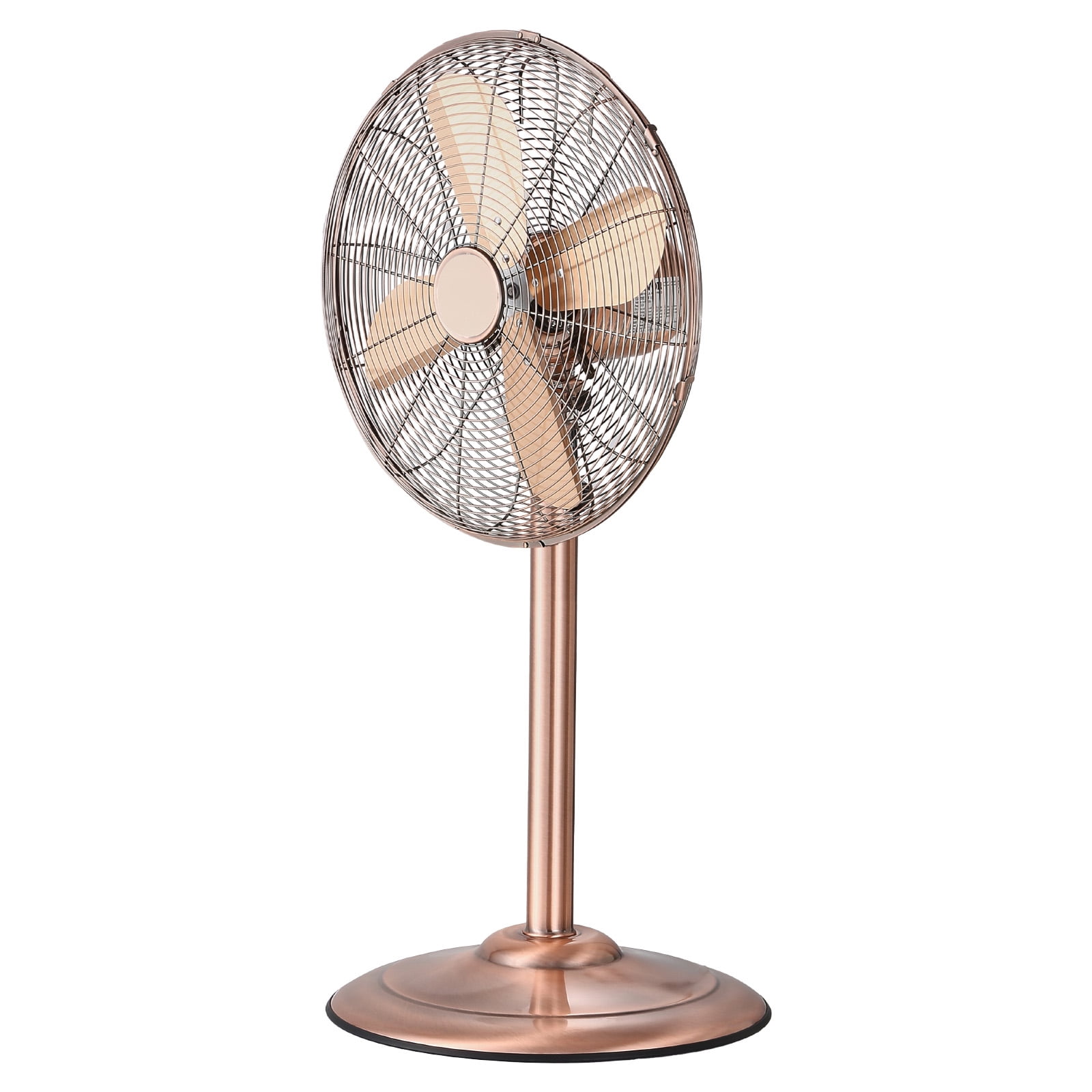 KFFKFF 16" Industrial Oscillating Standing Fan, 75-Degree Swivel Fan ...
