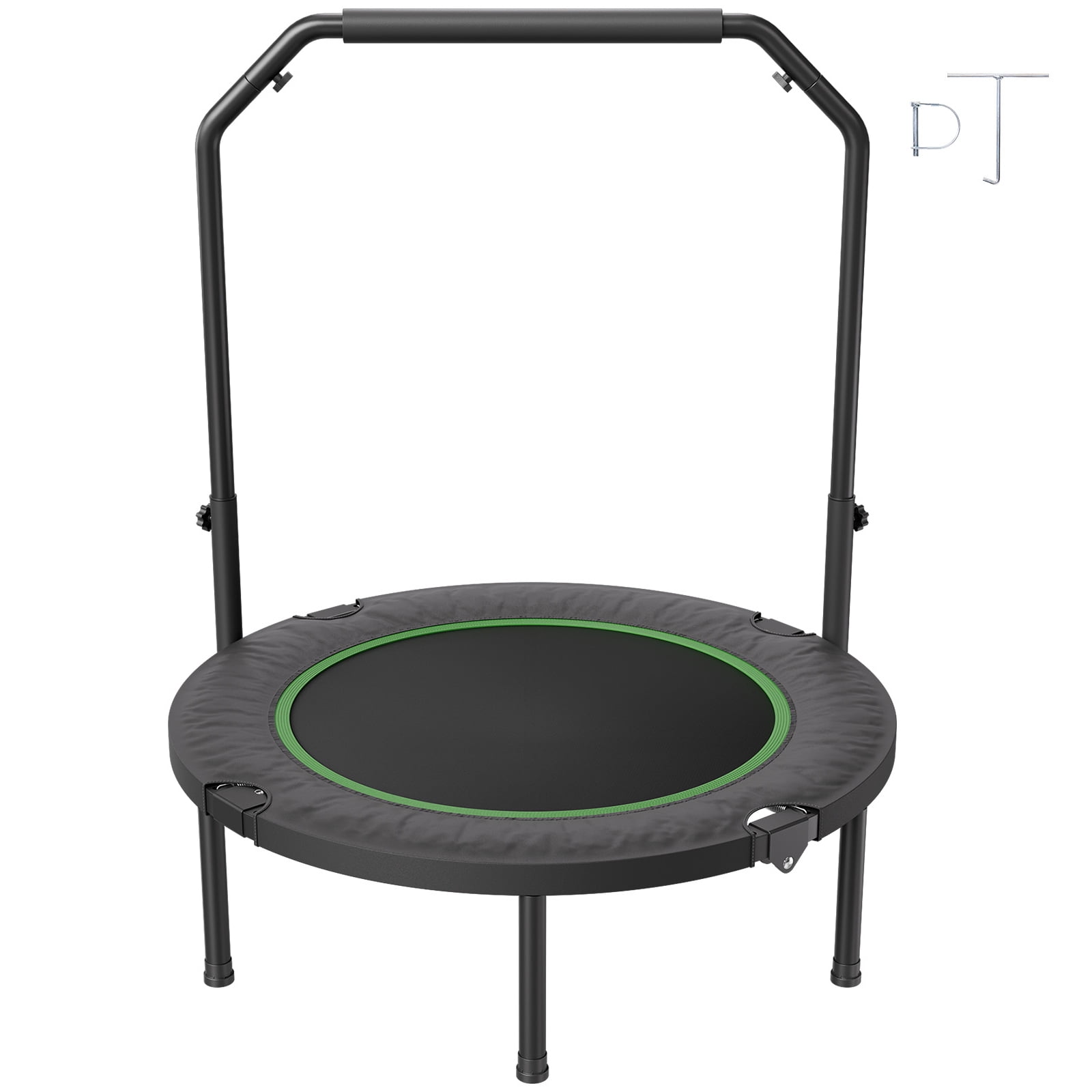 KFFKFF Compact Bouncing Platform, 40-Inch Fitness Bouncer, Supports up ...