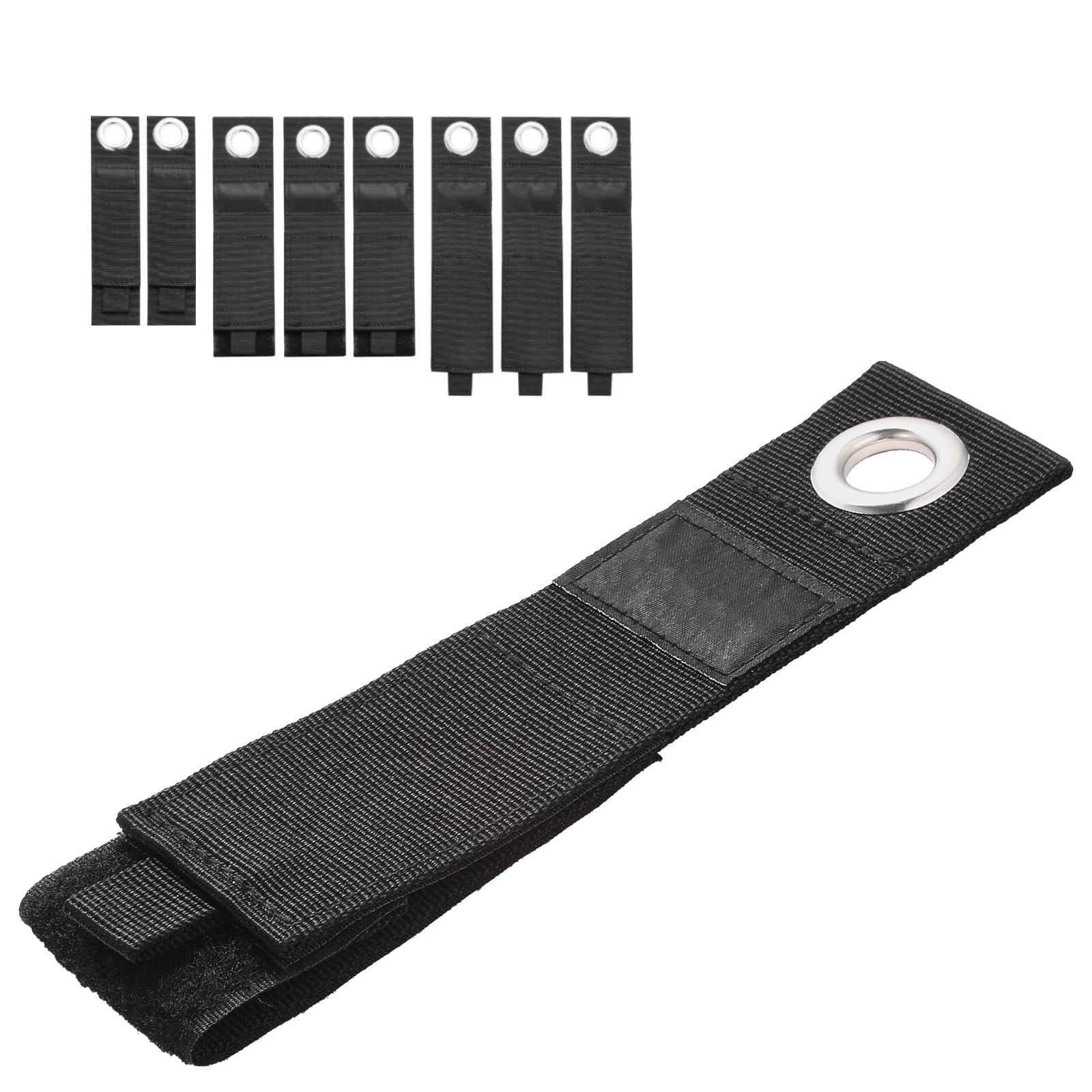 KFFKFF Cord Wraps, Set of 8 Cable Management Ties, Robust Cord Keeper ...