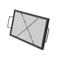 KFFKFF Cross-Marks Barbecue Grill Grate, Rectangular Cookware, Robust ...