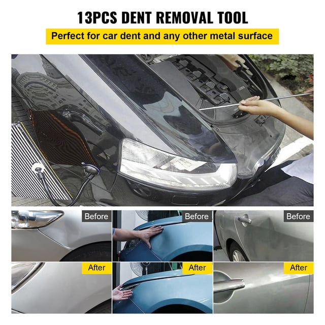 KFFKFF Dent Repair Kits with 8 Taper Head and S-Hook for Car Auto Body ...