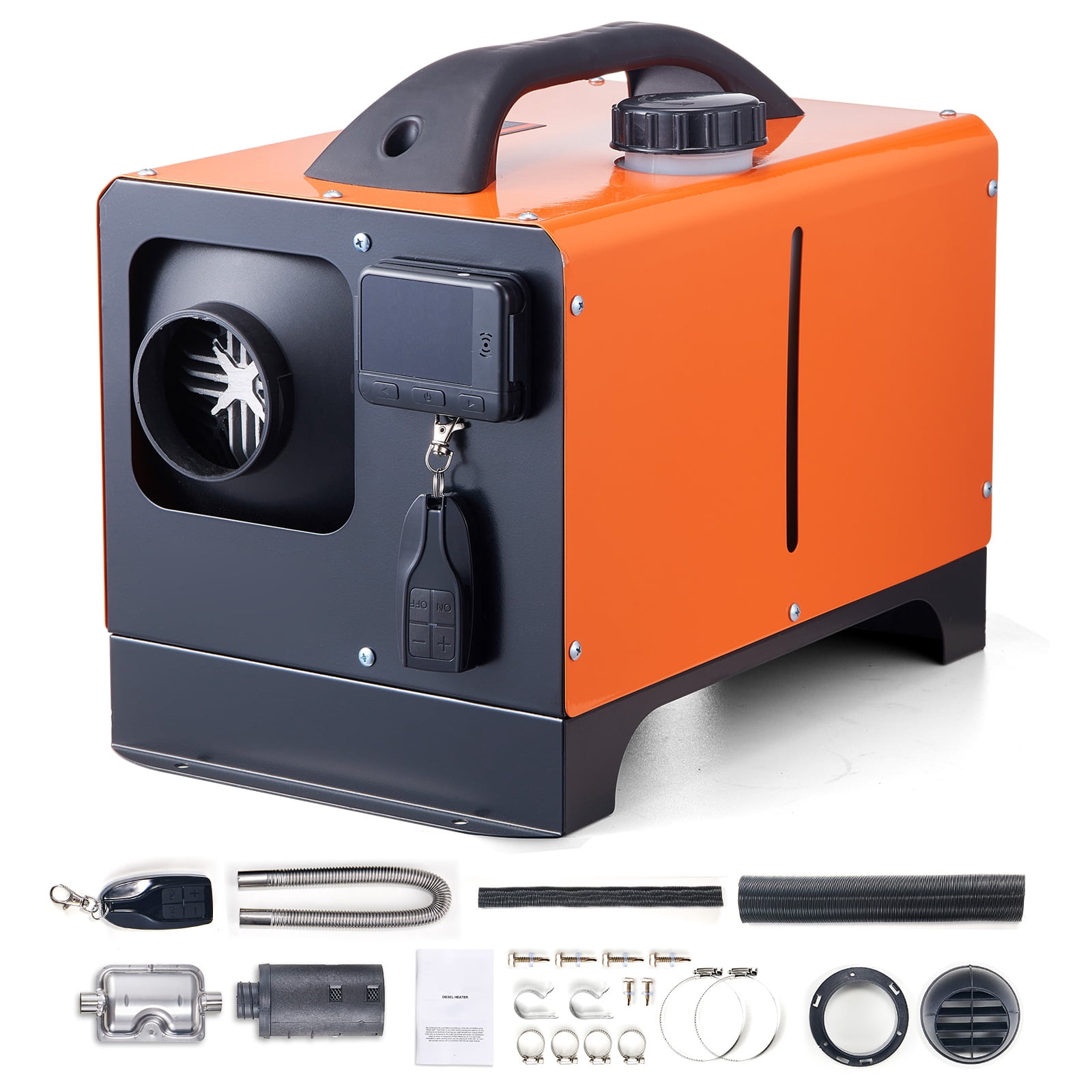 KFFKFF Diesel-Powered Heater, 8KW 12V Comprehensive Diesel Heating Unit ...