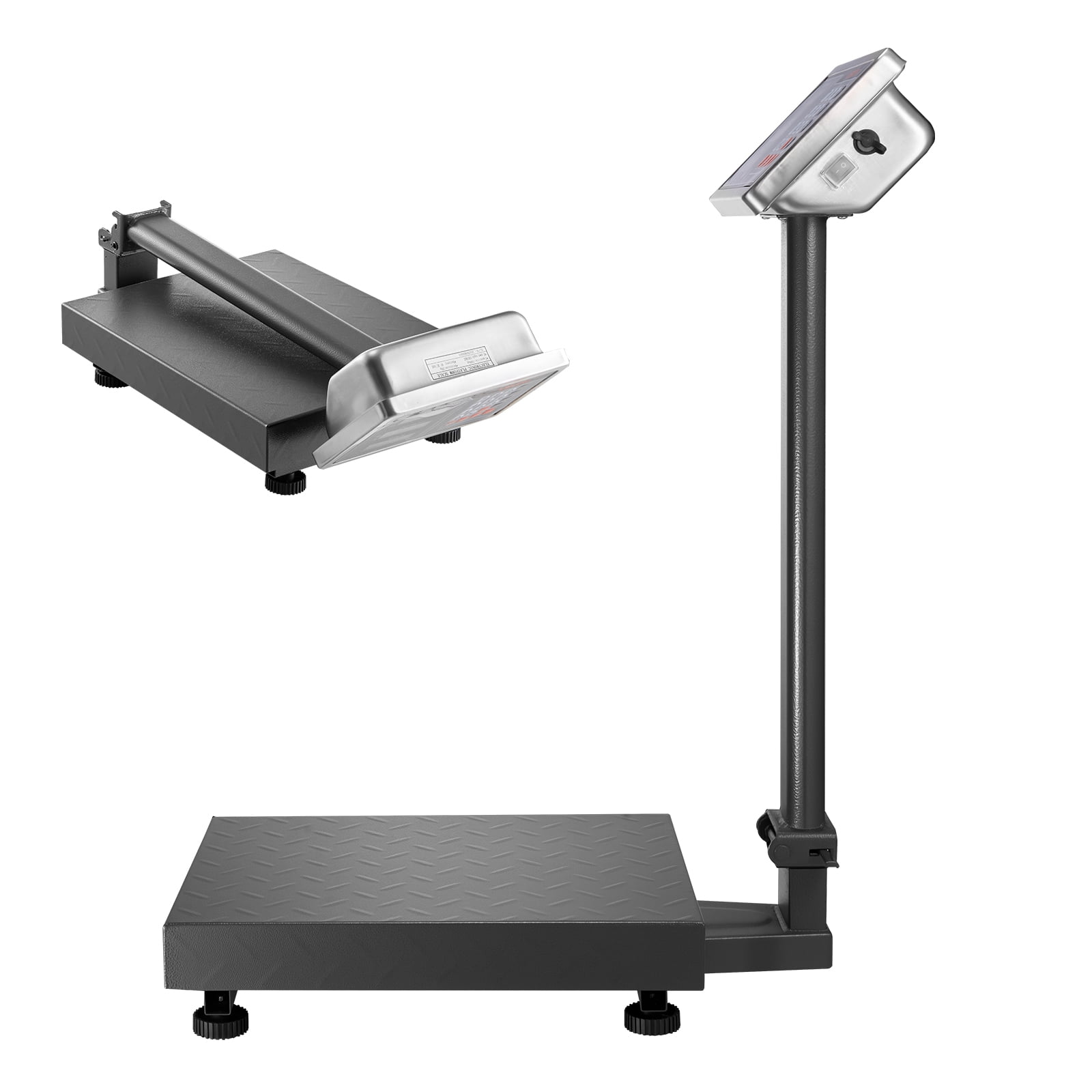 KFFKFF Digital Platform 100A11B Electronic Floor Scale with LB/KG Units ...