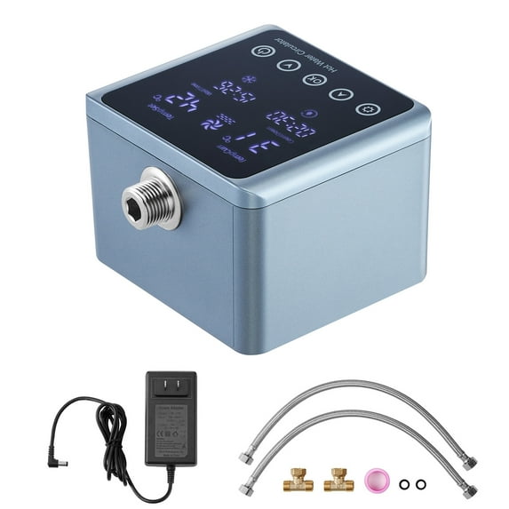 KFFKFF Digital Smart Instant Hot Water Recirculating Pump Kit with Thermostat, Timer, and ...