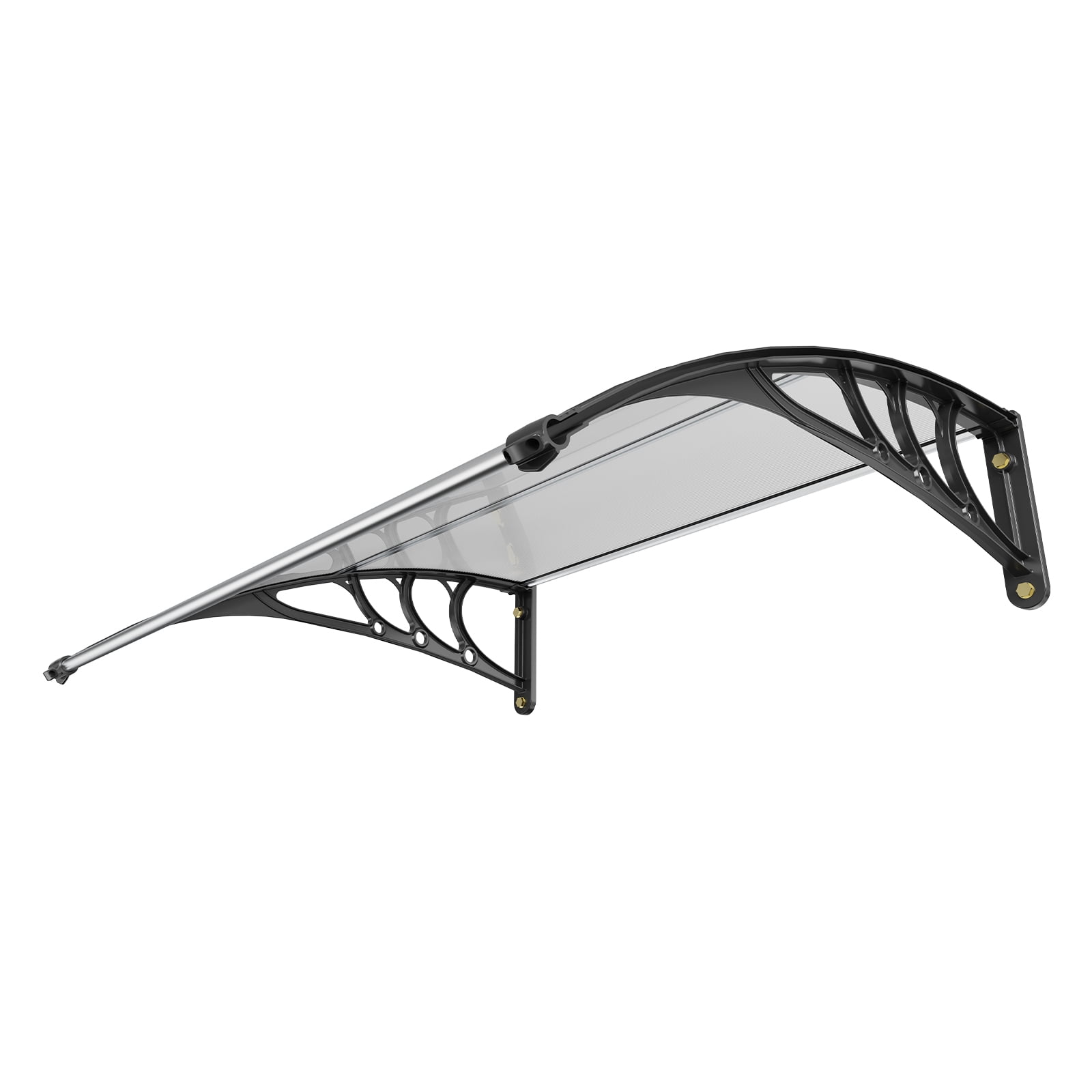 KFFKFF Door Window Shelter 40" x 40", UPF 50+ Polycarbonate Cover ...