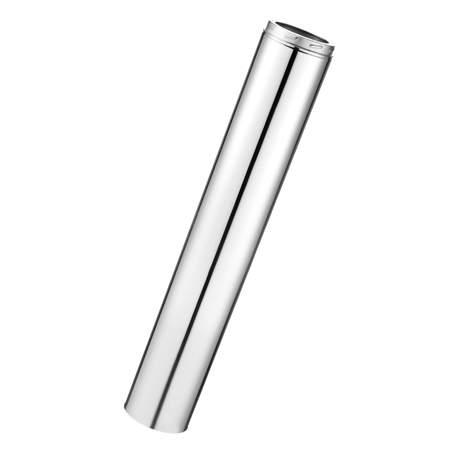 KFFKFF Double Wall Insulated Chimney Pipe, 6 x 48 inch Stainless Steel ...