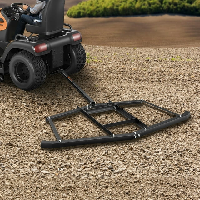 KFFKFF Driveway Drag 67.7" Width Tow Behind Drag Harrow Steel Gravel ...