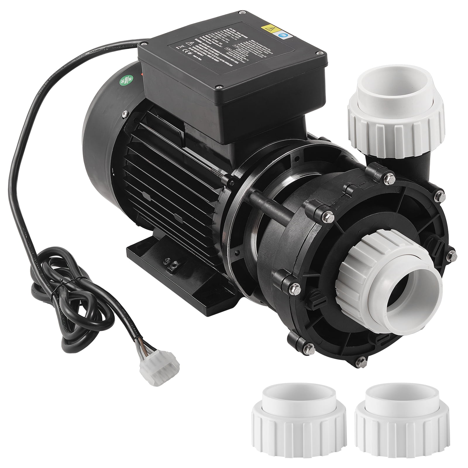 KFFKFF Dual Speed SPA Pump, 48-Frame, AC 110-120V Hot Tub SPA Pump, 1 ...