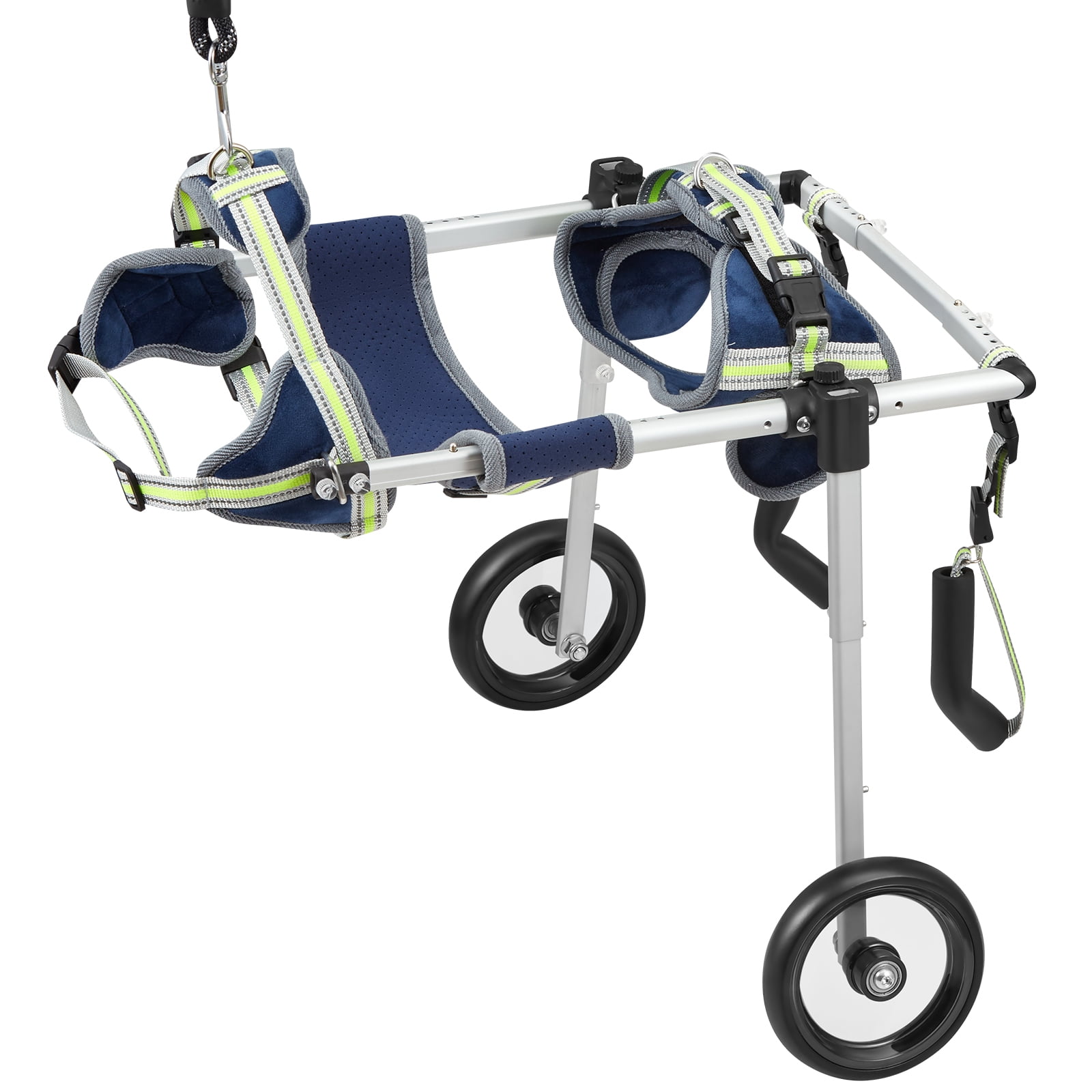 KFFKFF Dual-Wheel Pet Mobility Aid for Rear Legs, Lightweight ...