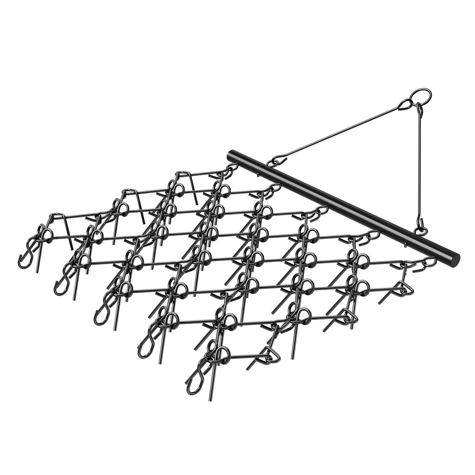 KFFKFF Durable 5 x 4.5 ft Chain Harrow with 60 Sharp Teeth, Compatible ...