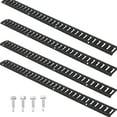 KFFKFF E Track Cargo Securement Kit, 5-Foot Steel Tracks, Set of 4 ...