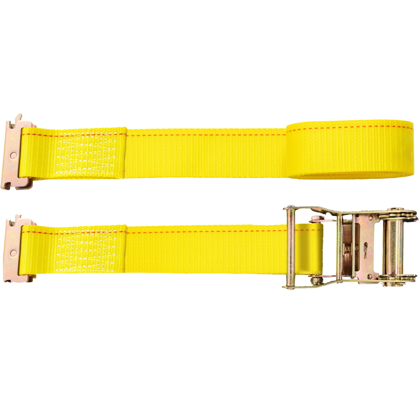 KFFKFF E Track Ratchet Strap, 18PCS 2" x 15' Tie-Down Straps with 4400 ...