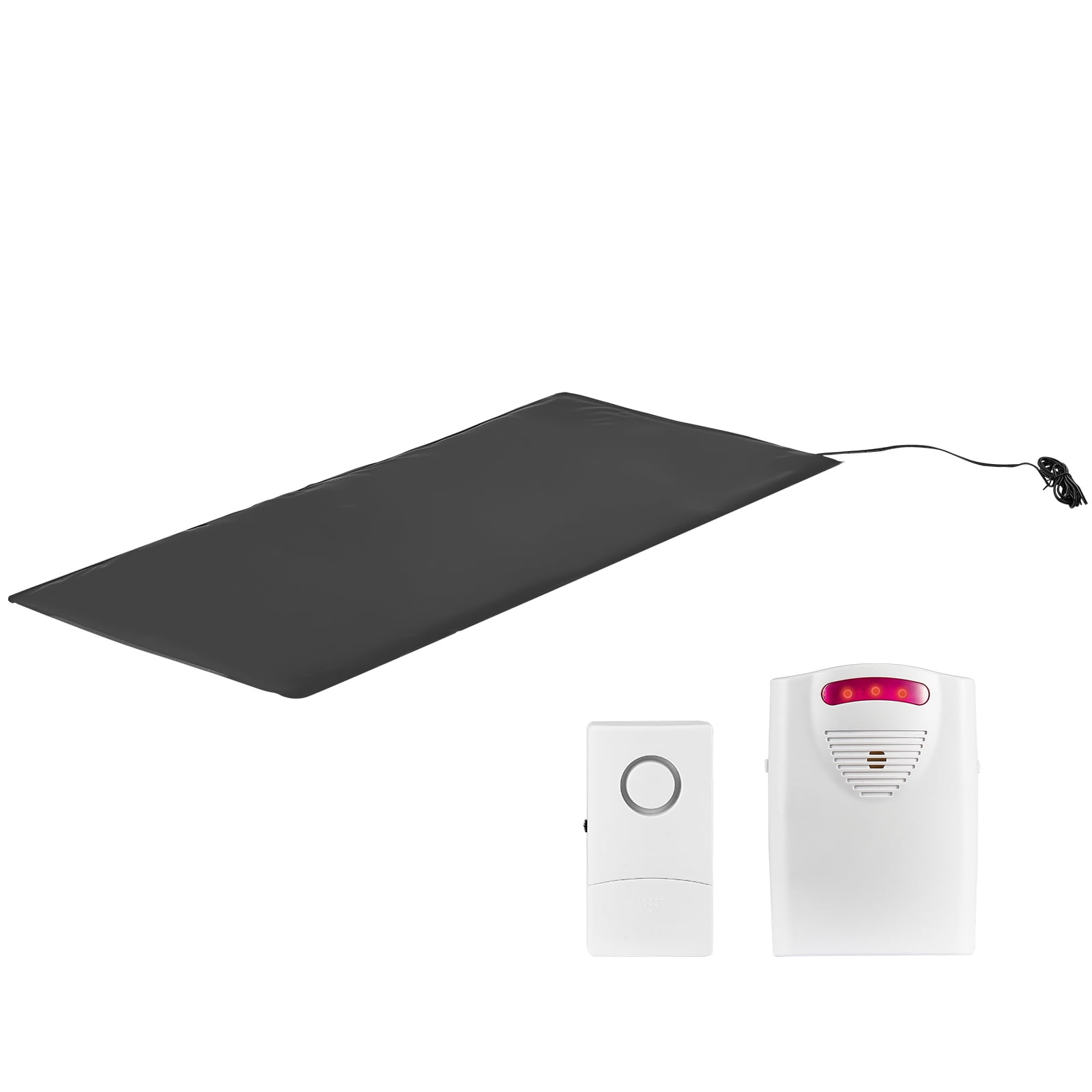 KFFKFF Elderly Care Bed Alarm System, 14 x 30-inch Cordless Bed Sensing ...