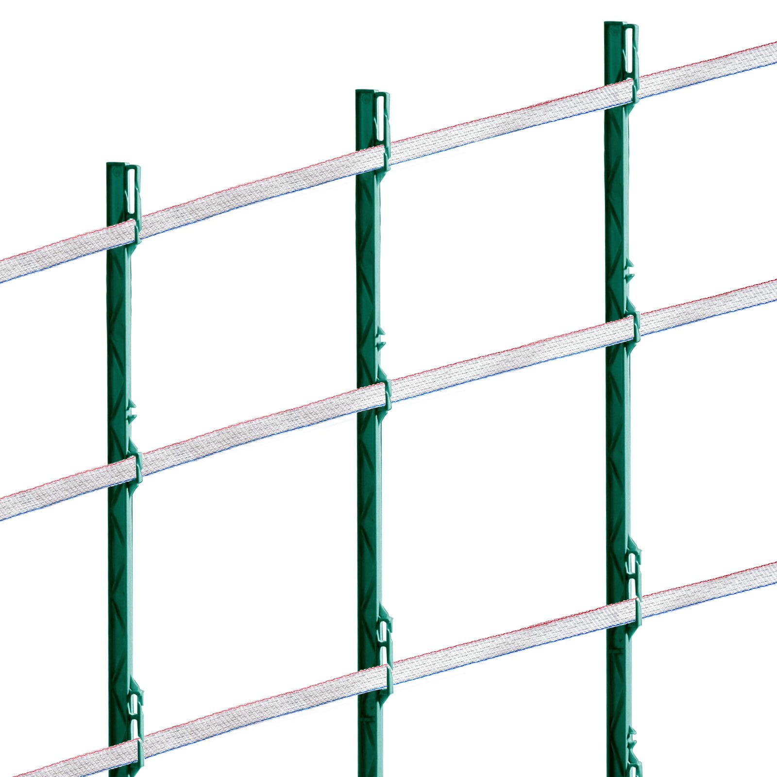 KFFKFF Electric Fence Tape, 1640Ft 500M Polytape Fencing Wire, 3/4 ...