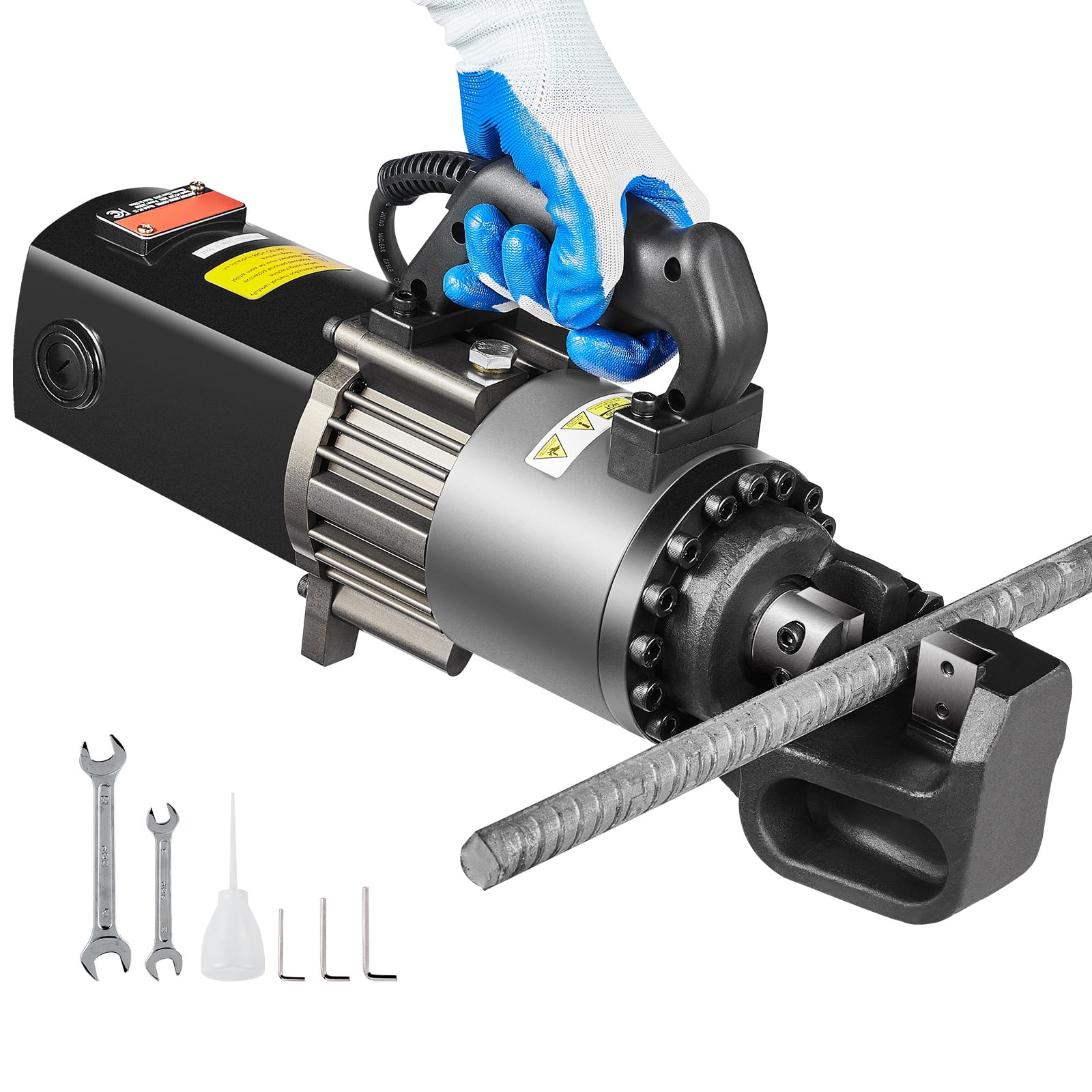 KFFKFF Electric Hydraulic Rebar Cutter, 2000W, effortlessly slices ...